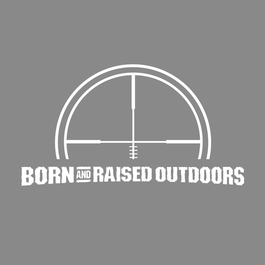 RETICLE - DECAL - Born and Raised Outdoors